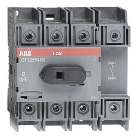 Abb Ot63f4n2 4p Switch Disconnector By Uk Abb Disconnect Safety Switches Uk
