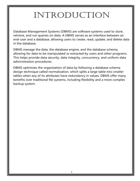 Database Management System Class 12th Project Computer Science