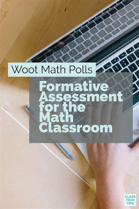 Woot Math Polls Formative Assessment For The Math Classroom Class Tech Tips Formative