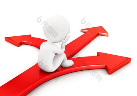 的白种人艰难的抉择图片 包图网企业站