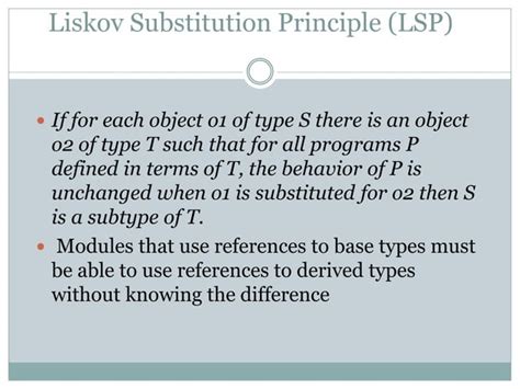 Oo Design Principles Ppt
