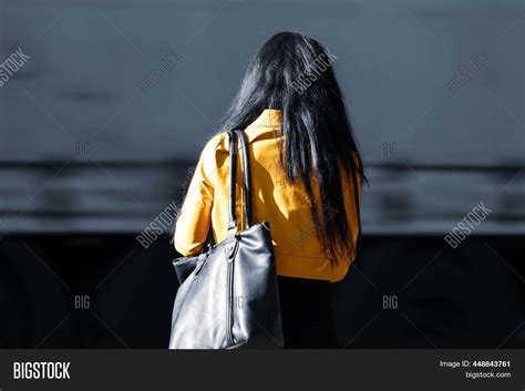 Back View Beautiful Image Photo Free Trial Bigstock