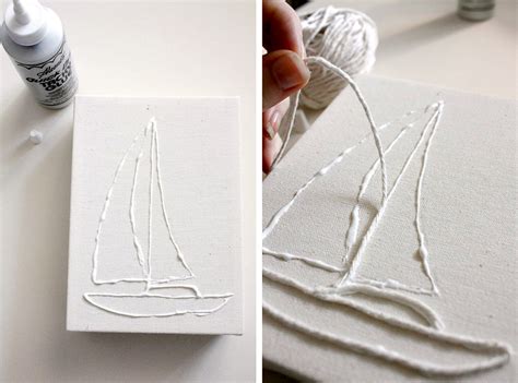 String Art Canvas Tutorial