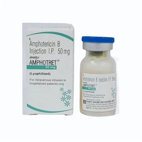 50 Mg Amphotret Amphotericin B Injection At ₹ 187piece Liposomal