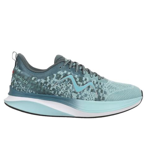 Mbt Global Shoes Store Mbt Huracan 3000 Ii Camouflage Women Running Shoe In Aqua Blue Online
