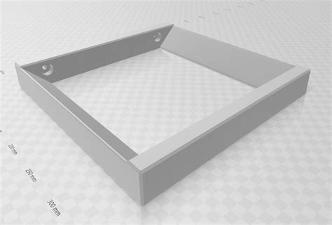 Stl File Asymmetrical Angled Floating Shelf・3d Print Model To Download