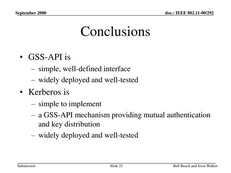 Ppt Introduction To Gss Api And Kerberos Powerpoint Presentation Free Download Id9486932