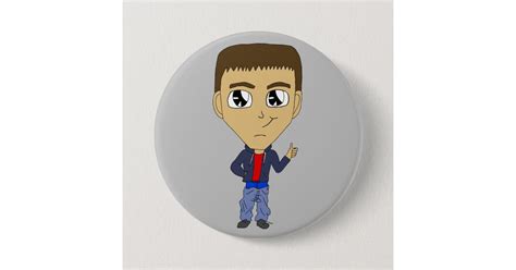 Chibi Button Zazzle