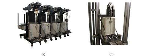Set Up Used For A Sustained Loading Tests B Post Sustained Loading Download Scientific