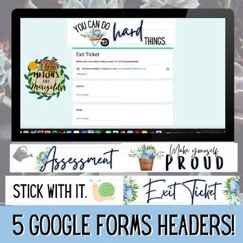 Rustic Bloom Digital Decor Backgrounds Google Classroom Header More