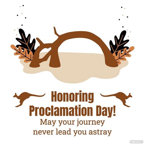 Proclamation Day Wishes Vector In Eps Illustrator  Psd Png Svg Download