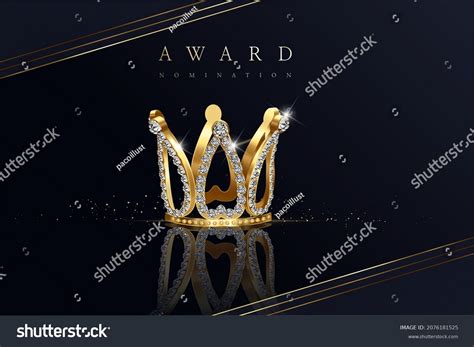 수상 챔피언 현실적인 골든 트로피 및 스톡 벡터로열티 프리 2076181525 Shutterstock