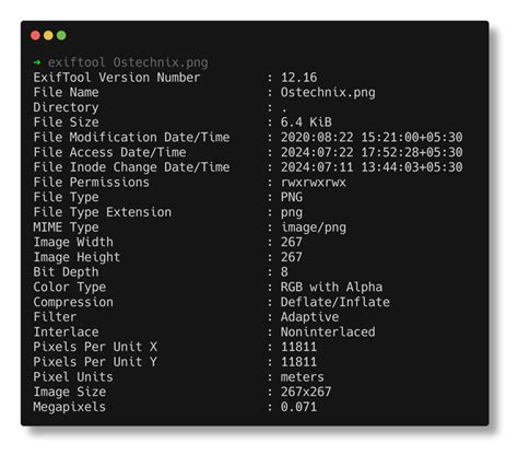 How To Manage Image Metadata Using Exiftool In Linux Ostechnix