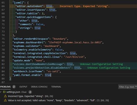 Indentation Lost At Each Access · Issue 98 · Hassio Addonsaddon