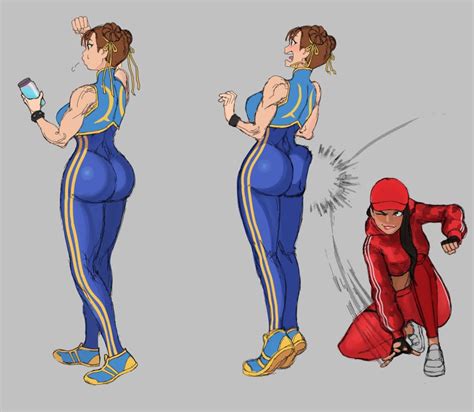 Rule 34 2girls 2knsfw1 Big Ass Bottom Heavy Capcom Chun Li Chun Li