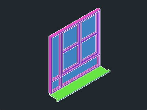 3d Window In Autocad Cad Download 40 63 Kb Bibliocad