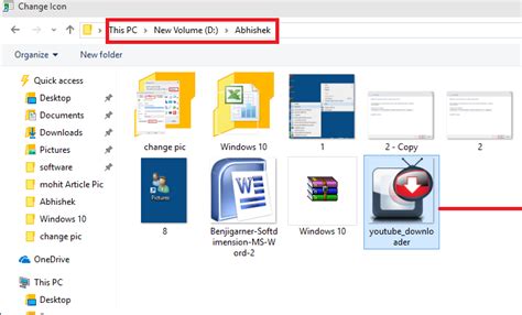 Set The Icon Of A Folder Shortcut In Windows