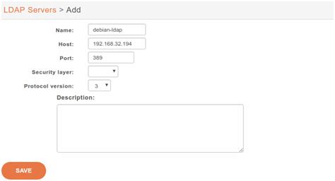 LDAP XiVO Solutions Documentation