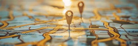 Digital Map Showcasing Ai In Gps For Innovative Deliveries And Future