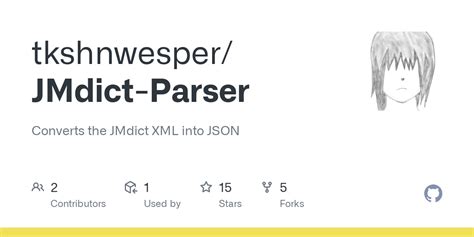 Github Tkshnwesperjmdict Parser Converts The Jmdict Xml Into Json