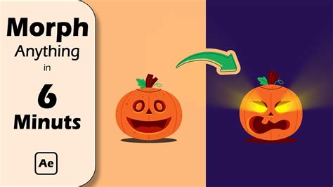 After Effects Tutorial Simple Morph Animation For Beginner Youtube