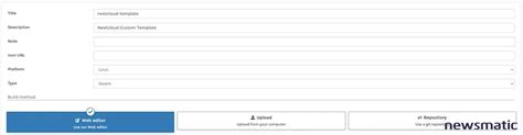 Cómo Crear Y Usar Plantillas Personalizadas En Portainer Para Despliegue De Aplicaciones Newsmatic