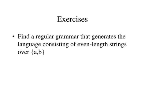 Ppt Cs 3813 Introduction To Formal Languages And Automata Powerpoint Presentation Id 3863525