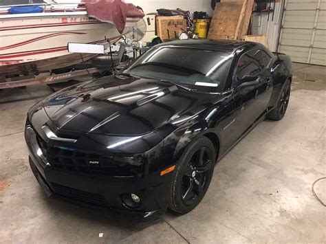5th Gen Black 2010 Chevrolet Camaro 2ss V8 Automatic For Sale