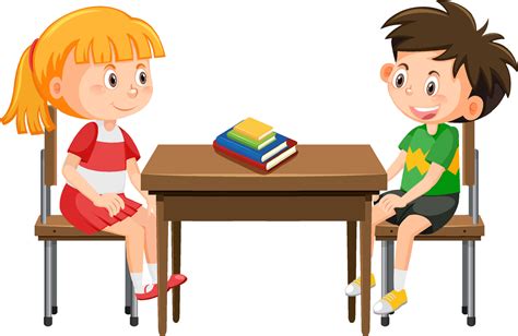 Classroom Desk Clip Art