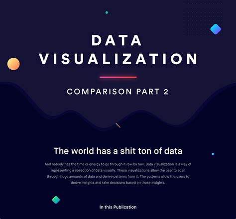 A Guide To Data Visualization Comparison Part 2 Behance