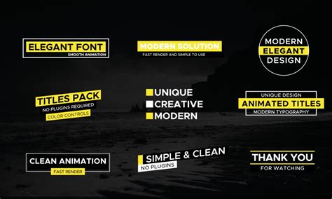 Best Davinci Resolve Title Templates Typography Effects Theme Junkie