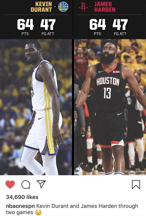 Kd Vs Beard In 1st Two Games R Rockets