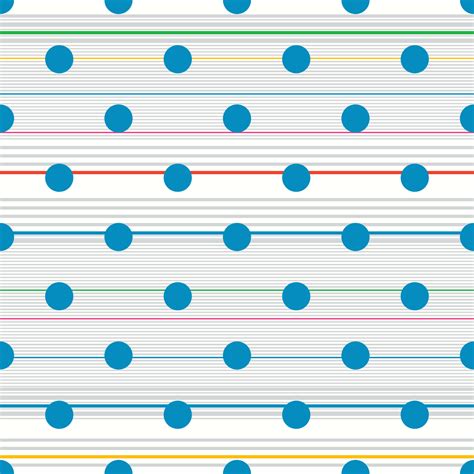 Abstract Dotted And Linear Seamless Pattern Background With Lines And Circles 20002229 Vector