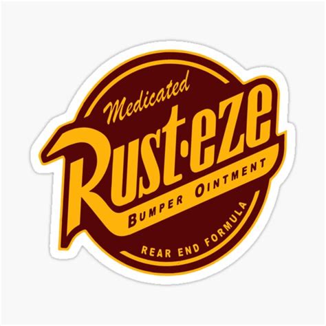 Rust Eze Sticker For Sale By Stivenedesigner Redbubble