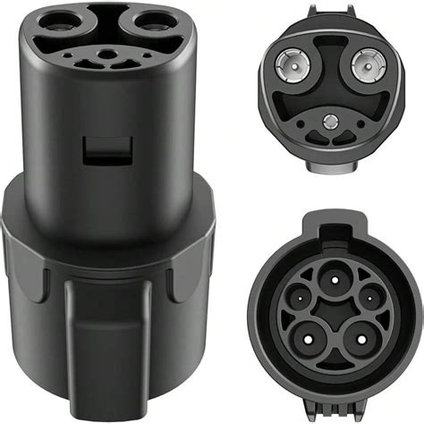 J1772 To Tesla Charging Adapter 80a 240v Ac Sae J1772 Adapter