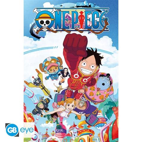 Poster Egghead Saga One Piece 91 5 X 61 Cms Kurogami