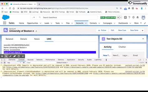how to get an lwc component on a record page to refresh when that page