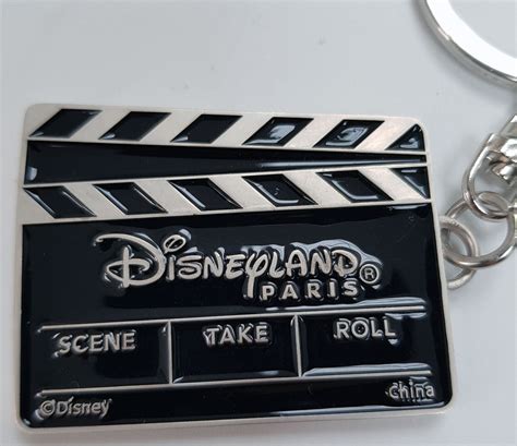 Disneyland Paris Disney Studios Clapper Board Keyring Shop The Mouse