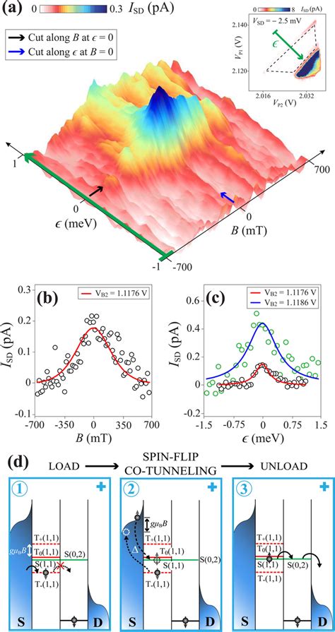 Spin Flip Cotunneling In Pauli Spin Blockade Regime A A Surface Plot Download Scientific