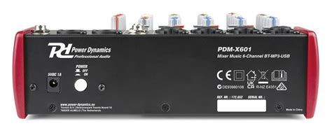 Power Dynamics Music Mixer Lekolar