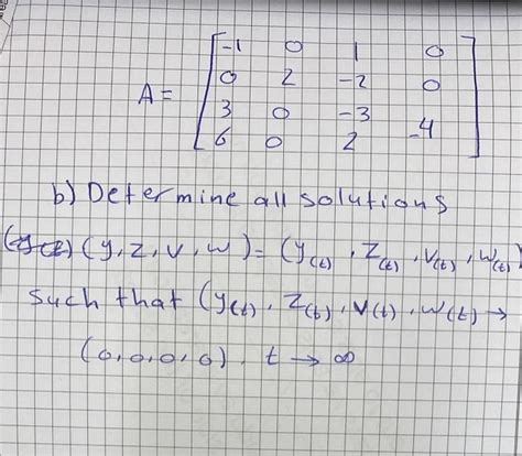 Solved A Determine All Eigenvalues With All Associated