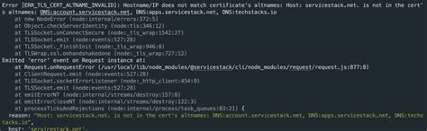 Ssl Error On Servicestack Servicestack Customer Forums