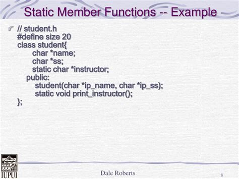 PPT Static Data Members And Functions In C PowerPoint Presentation ID