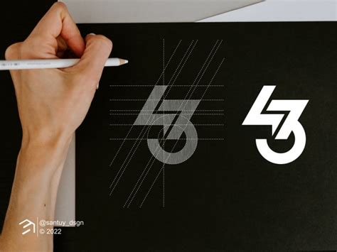 Monogram Illustrations By Combining Letters Or Numbers By Santuydsgn