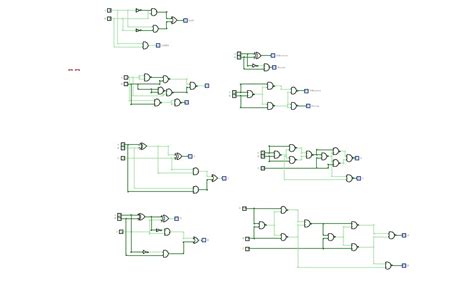 CircuitVerse EXP DESIGN OF ADDER AND SUBTRACTOR CIRCUITS