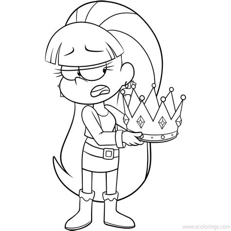 Printable Gravity Falls Cute Pasifica Coloring Page Printable Porn