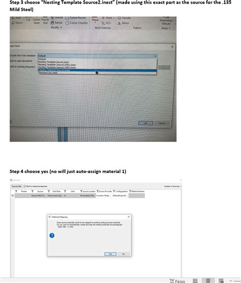 inventor nesting 2020 will not work from templates autodesk community