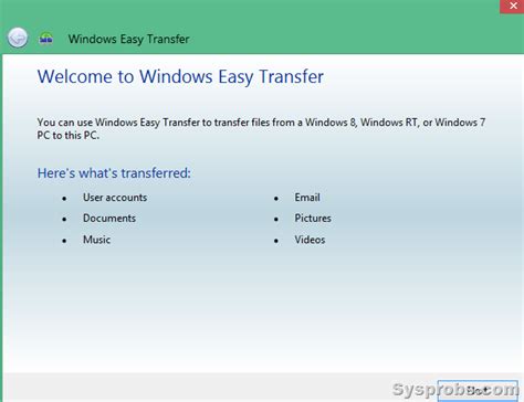 How To Transfer Data To New Computer Windows Sysprobs