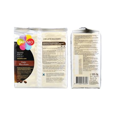 Tassimo Lor Espresso Latte Macchiato Coffee Pods Pack Of 40 Fotas047