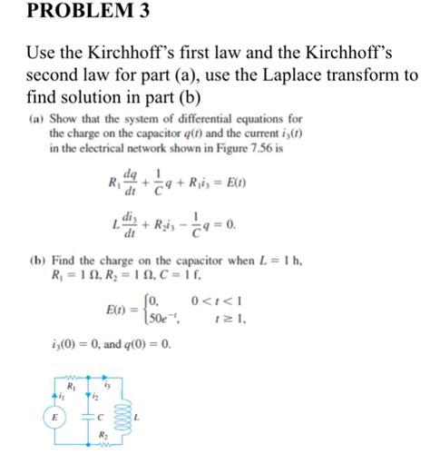 Solved Use The Method Of Differential Equations To Solve The Chegg